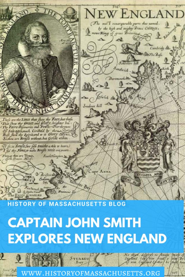 Captain John Smith Explores New England - History of Massachusetts Blog