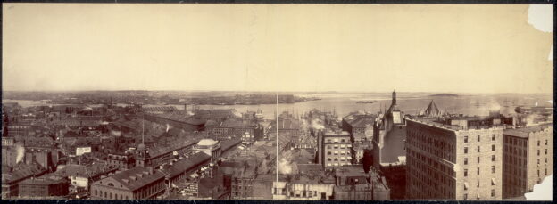 Boston's First Skyscraper: Ames Building - History of Massachusetts Blog