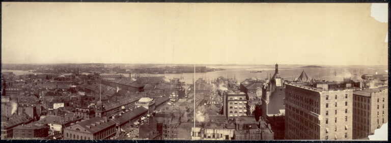 Boston's First Skyscraper: Ames Building - History of Massachusetts Blog