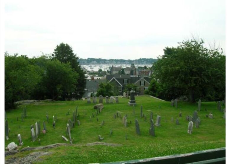 Old Burial Hill in Marblehead, Massachusetts - History of Massachusetts ...